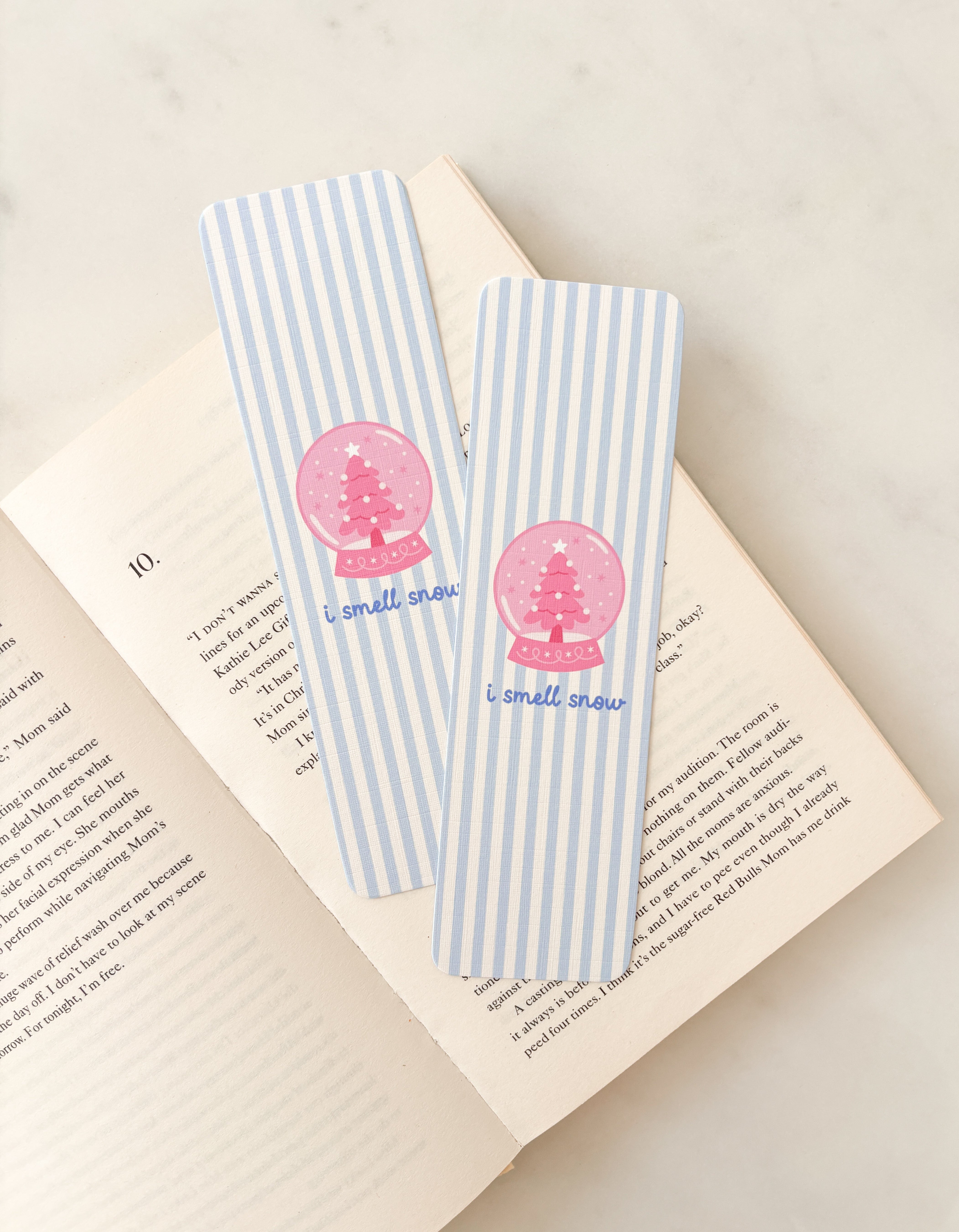 I Smell Snow Bookmark – Fleurs On Sunday