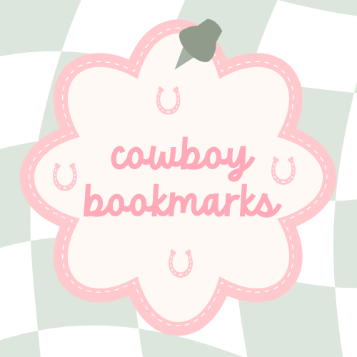 Cowboy Bookmarks – Fleurs On Sunday