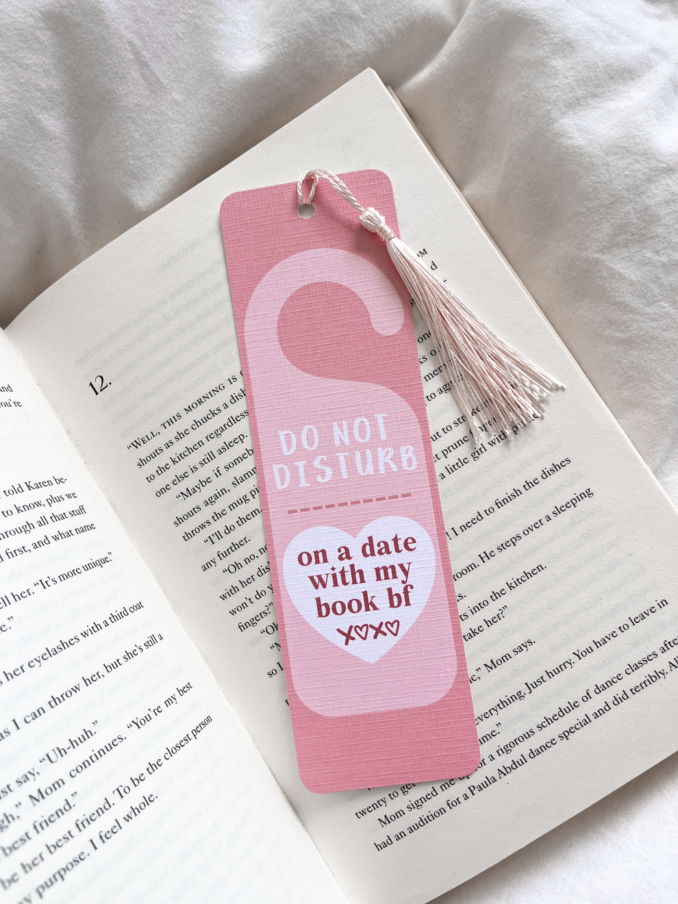 Do Not Disturb Bookmark Series | Cute Romantic Bookmarks – Fleurs On Sunday