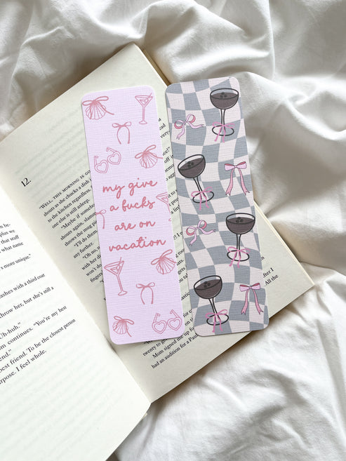 Espresso Bookmark | Espresso Bookmarks | Summer Bookmarks – Fleurs On ...