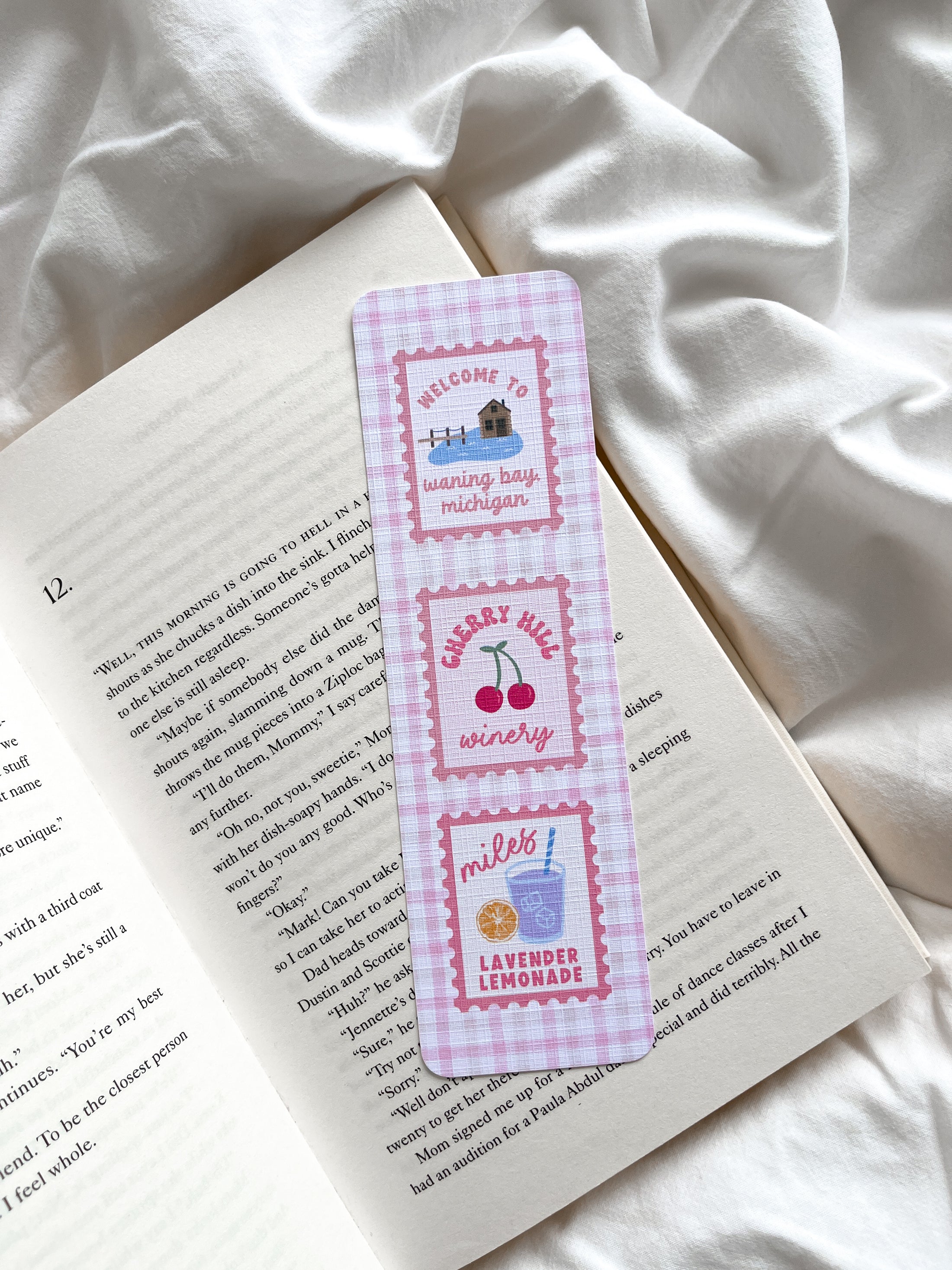 Emily Henry Inspired Bookmarks | Beach Read Bookmark | Happy Place Boo ...
