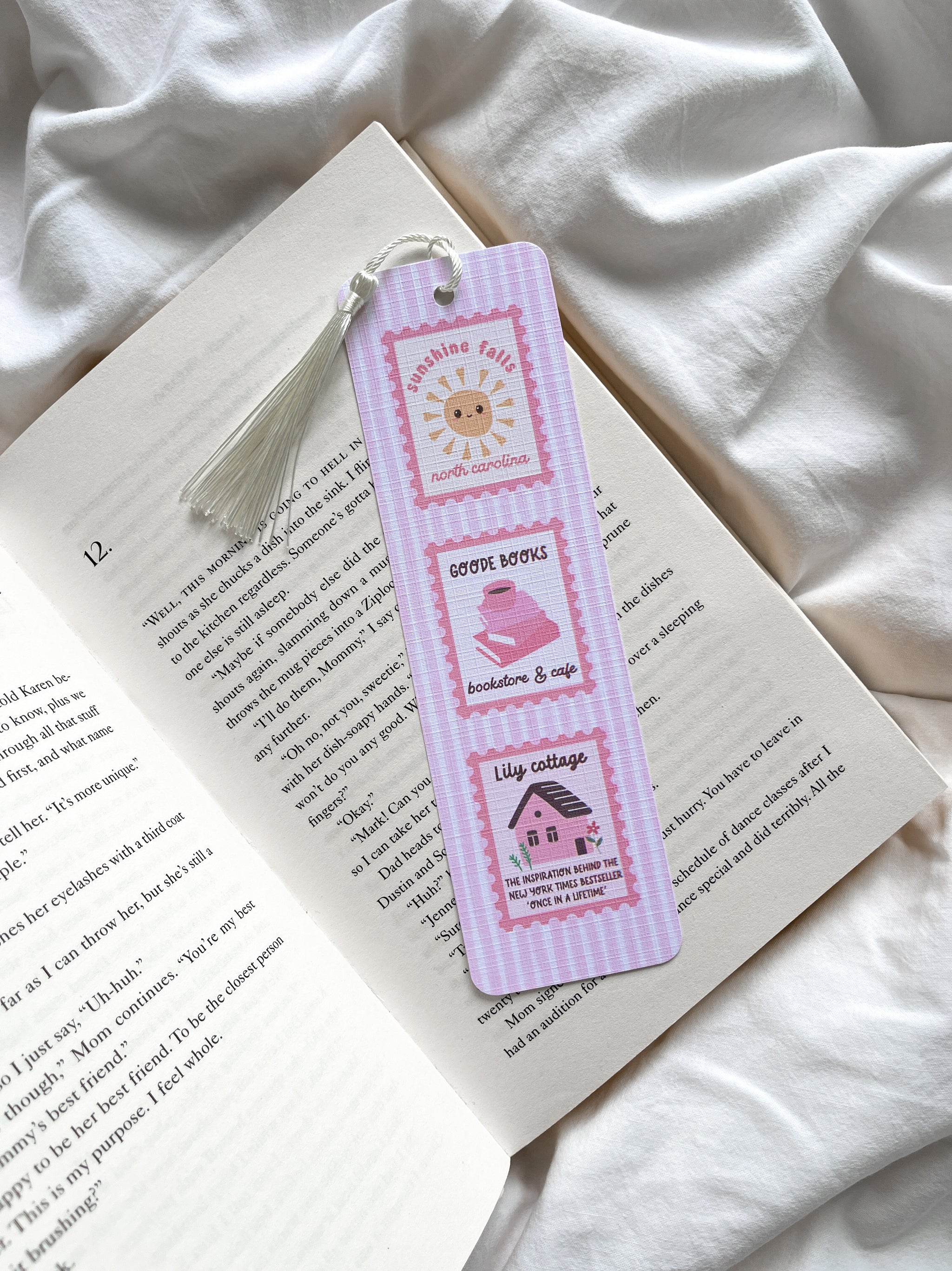 Emily Henry Inspired Bookmarks | Beach Read Bookmark | Happy Place Boo ...