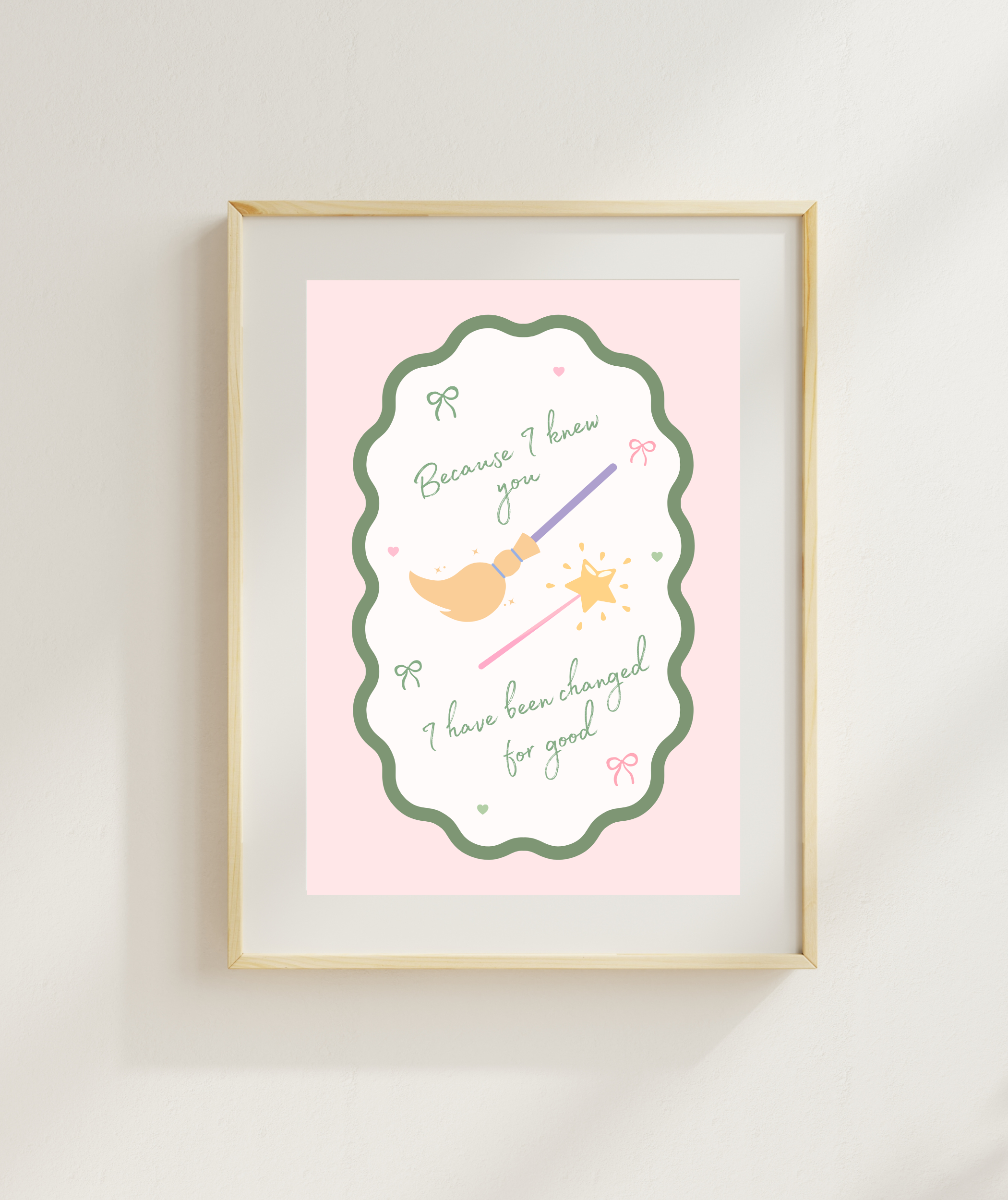 Changed For Good Art Print – Fleurs On Sunday