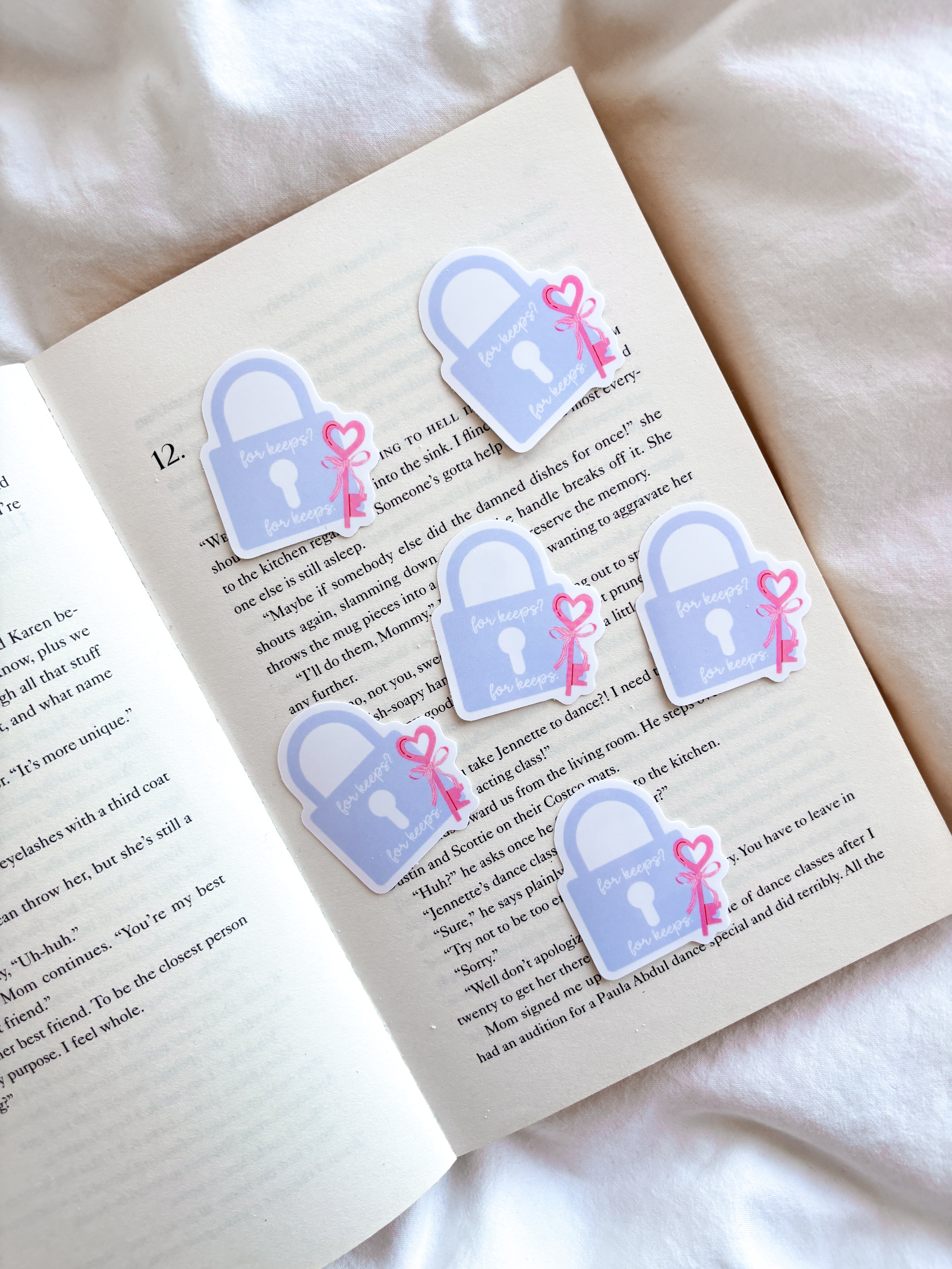 For Keeps Locket Sticker – Fleurs On Sunday