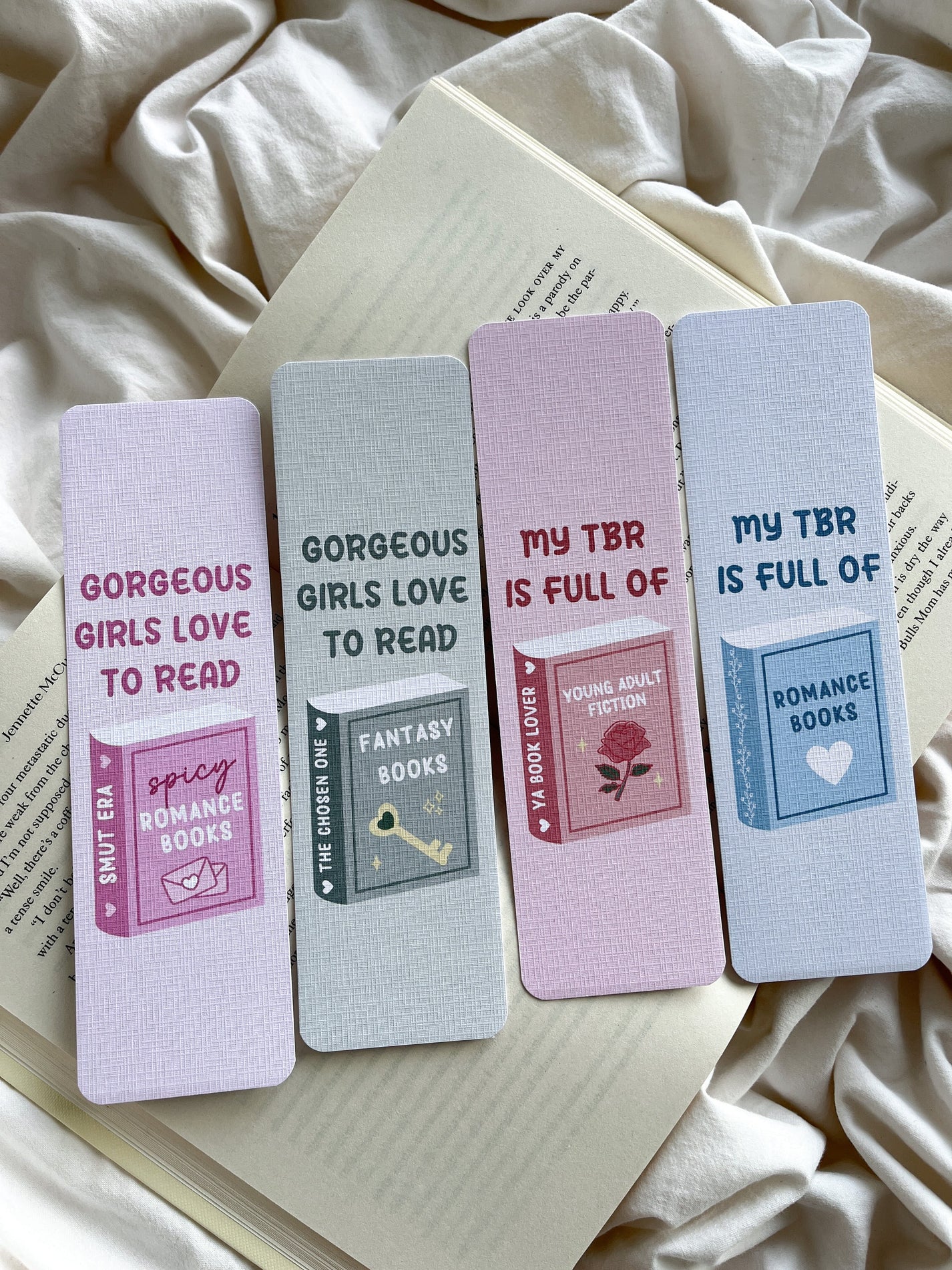 TBR Bookmark | Storybook Bookmarks – Fleurs On Sunday